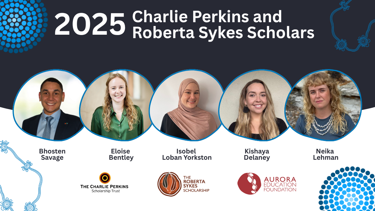 Aurora announces 2025 Charlie Perkins and Roberta Sykes Scholars ...